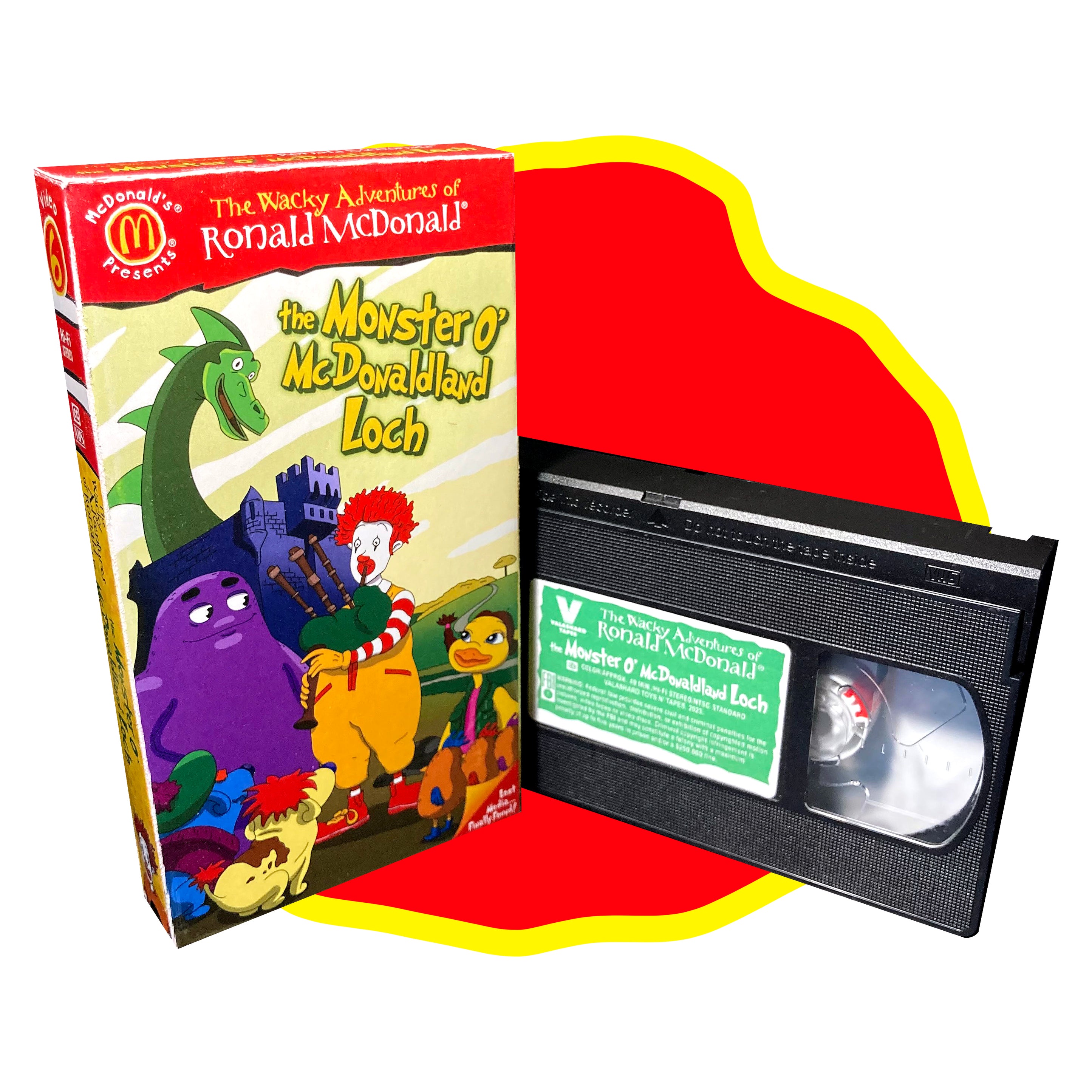 THE WACKY ADVENTURES OF RONALD MCDONALD: THE MONSTER O' MCDONALDLAND L ...